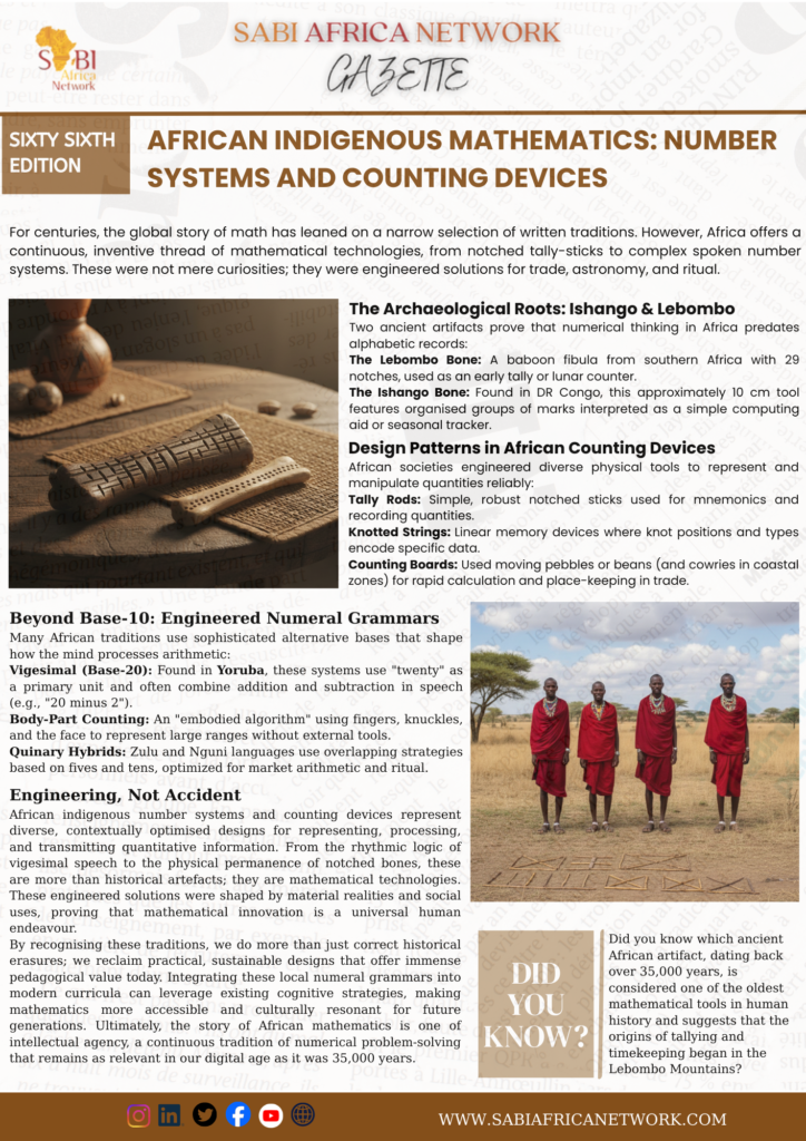 African-indigenous Mathematics - Sabi Africa Network
