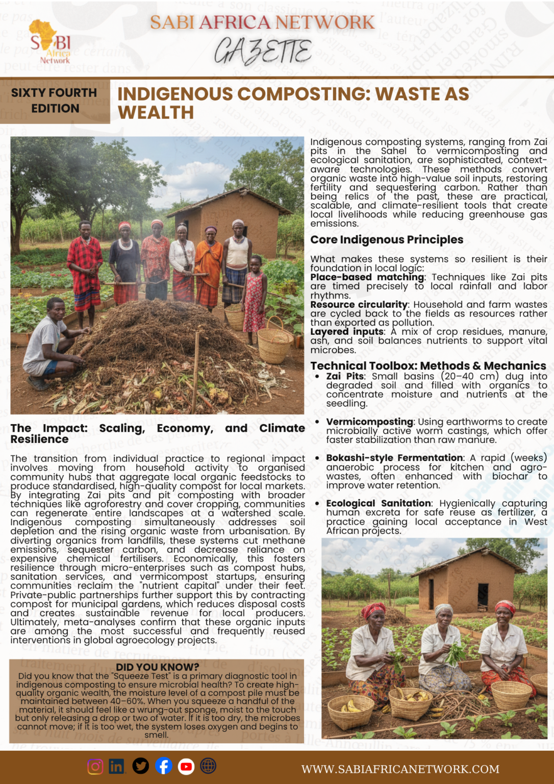 Composting Waste-as-Wealth - Sabi Africa Network