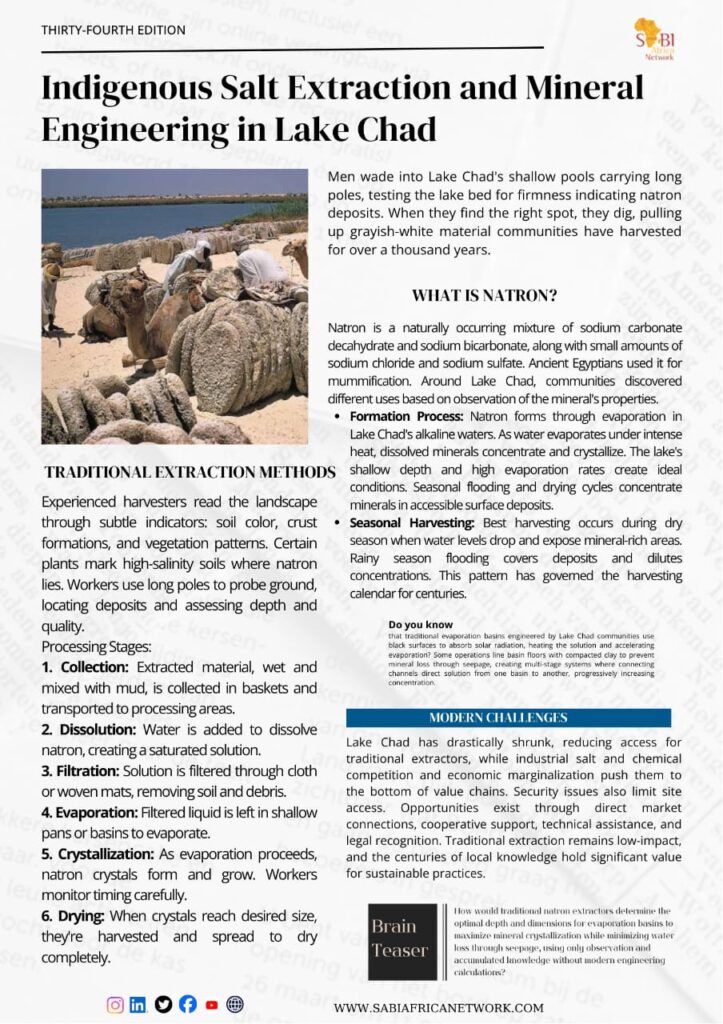 Salt Extraction - Sabi Africa Network